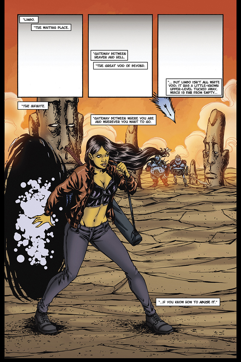 Sam Johnson on Cabra Cini Voodoo Junkie Hit Woman - Comics Illustrated