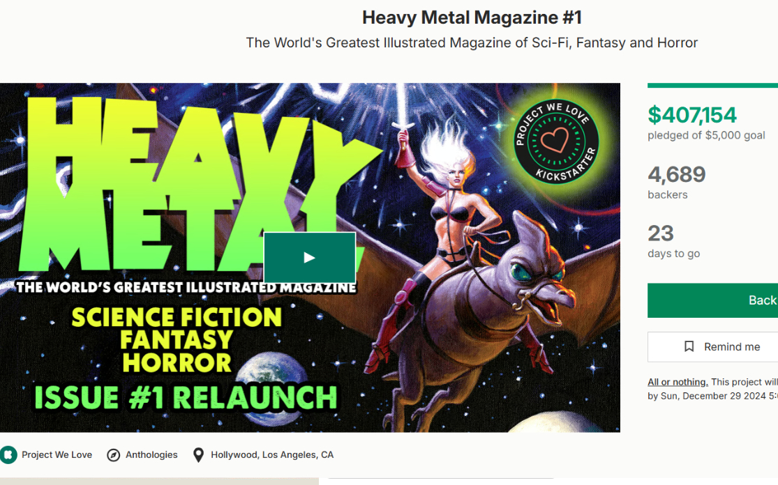 Coffin Comics leaves Kickstarter as Competition Enters (and slays ...